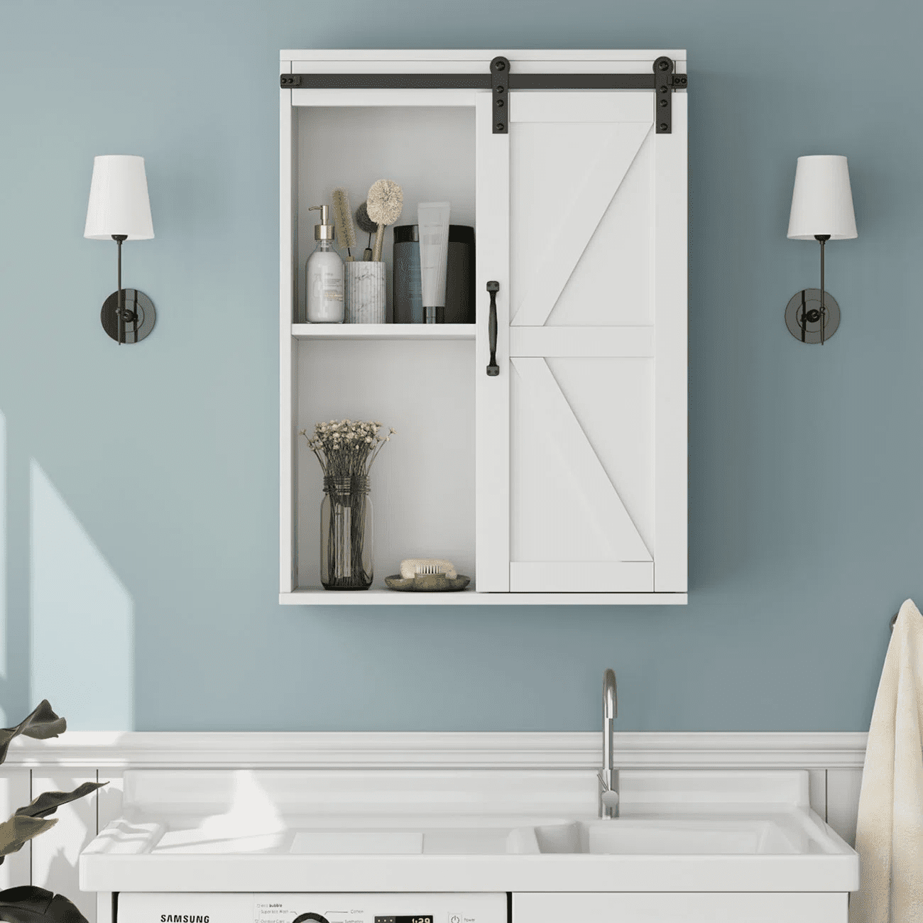 Ktaxon Wall Mount Bathroom Cabinet Storage Organizer Medicine Cabinet ...