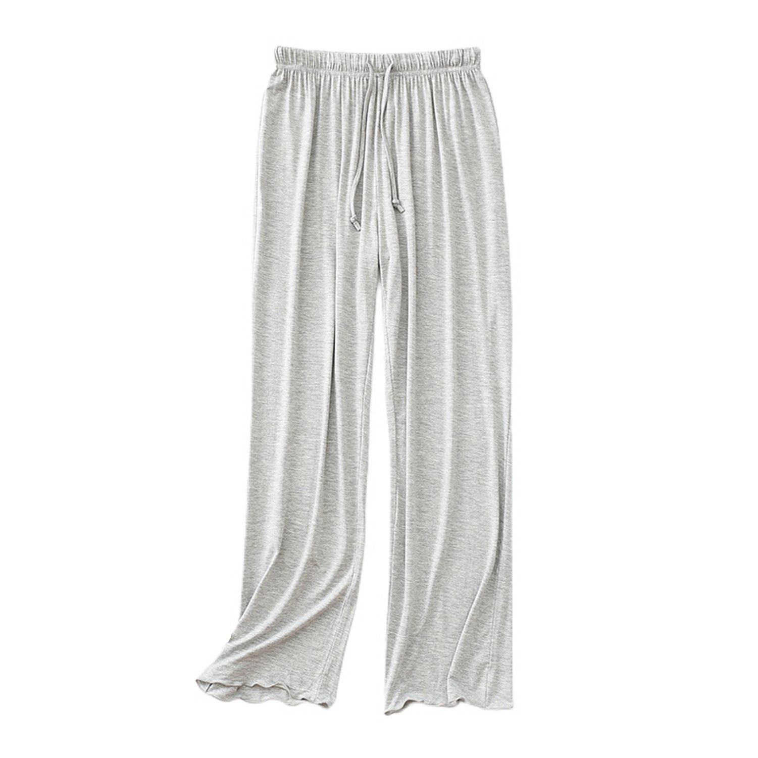 Homgro Women's Wide leg Pajama Pants Pj Bottoms Loose Fit Lightweight ...