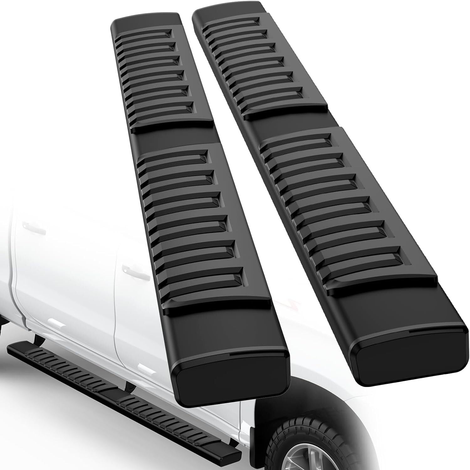 Homhougo—6.5 Inches Running Boards Aluminum Side Steps Compatible with ...
