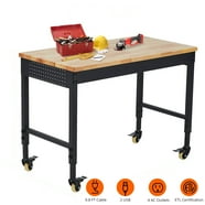 Frontier 48-Inch Heavy-Duty Workbench with Adjustable Height - Walmart.com