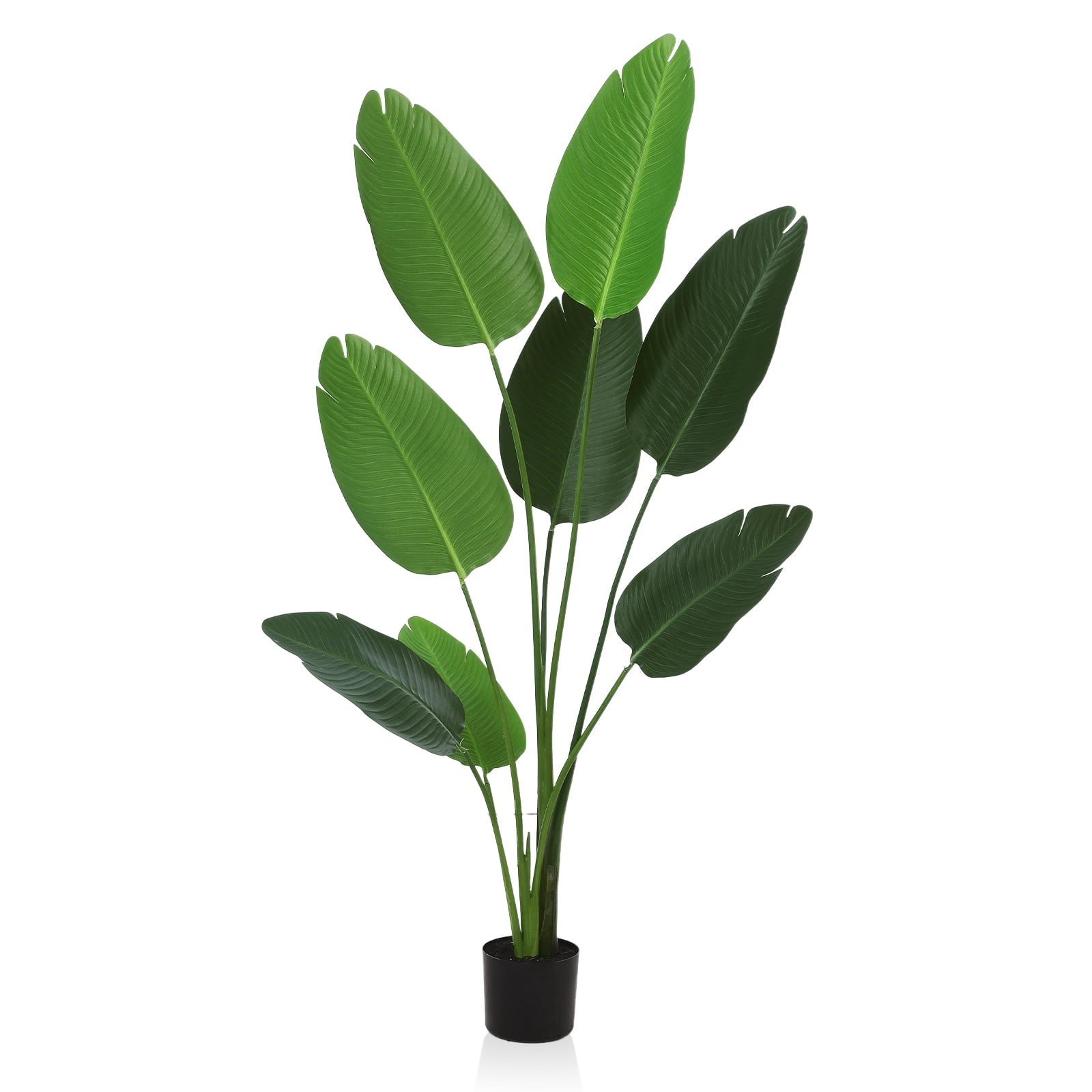 Homhougo—Artificial Monstera Deliciosa Plant, Faux Monstera Tropical ...