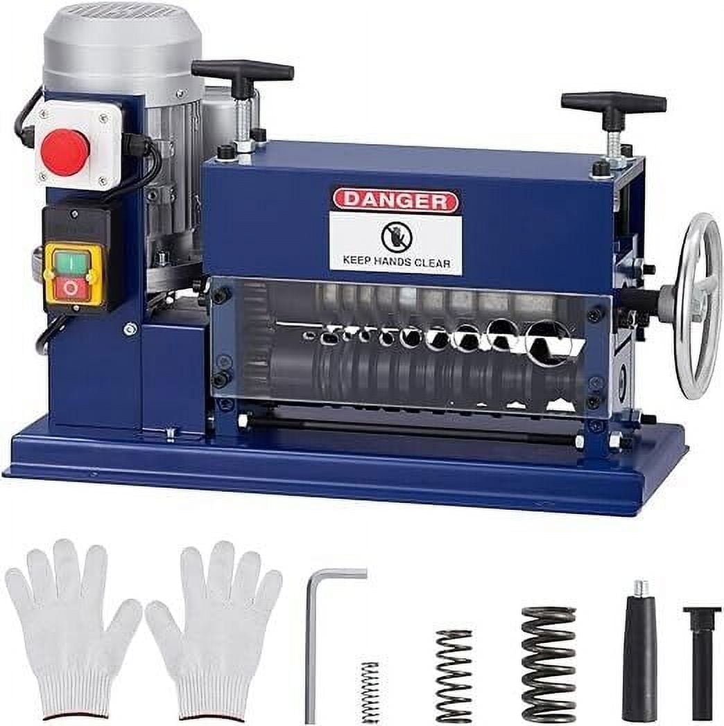 Homhougo—Electric Wire Stripping Machine 0.06"-1.5" Copper Wire Peeler ...