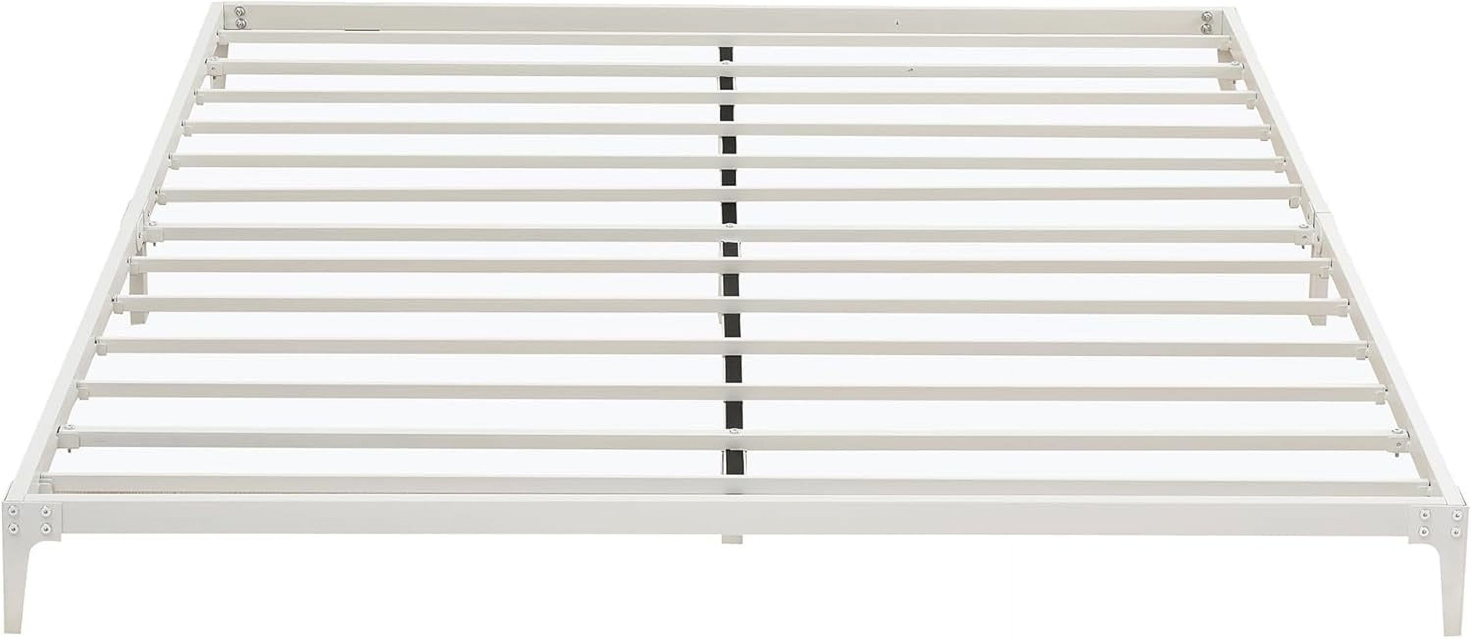 Homhougo Metal Full Bed Frame, 6 Inch Full Size Low Platform Bed Frames ...