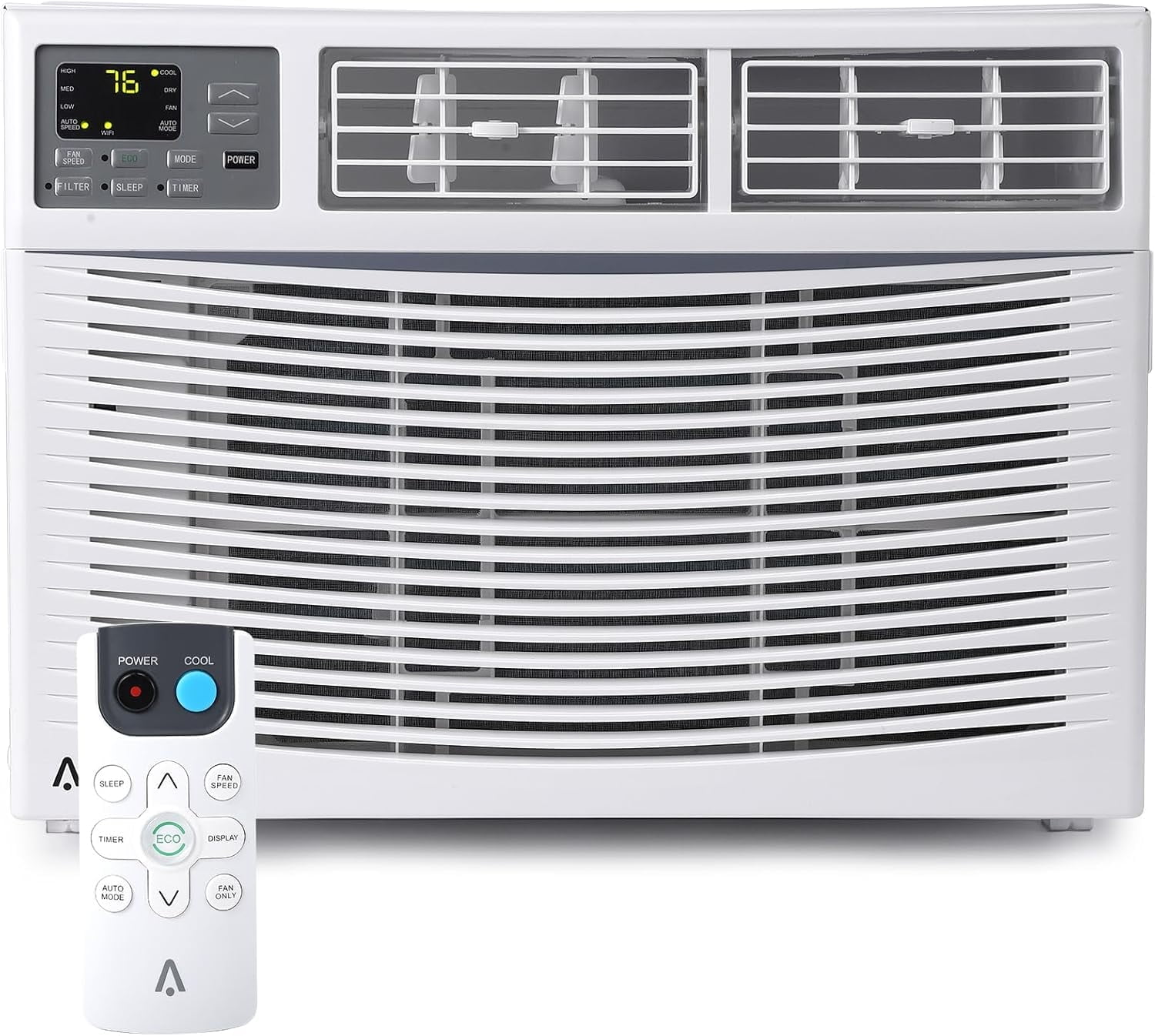Homhougo Smart Window Air Conditioner,10000BTU Smart Air Conditioner ...