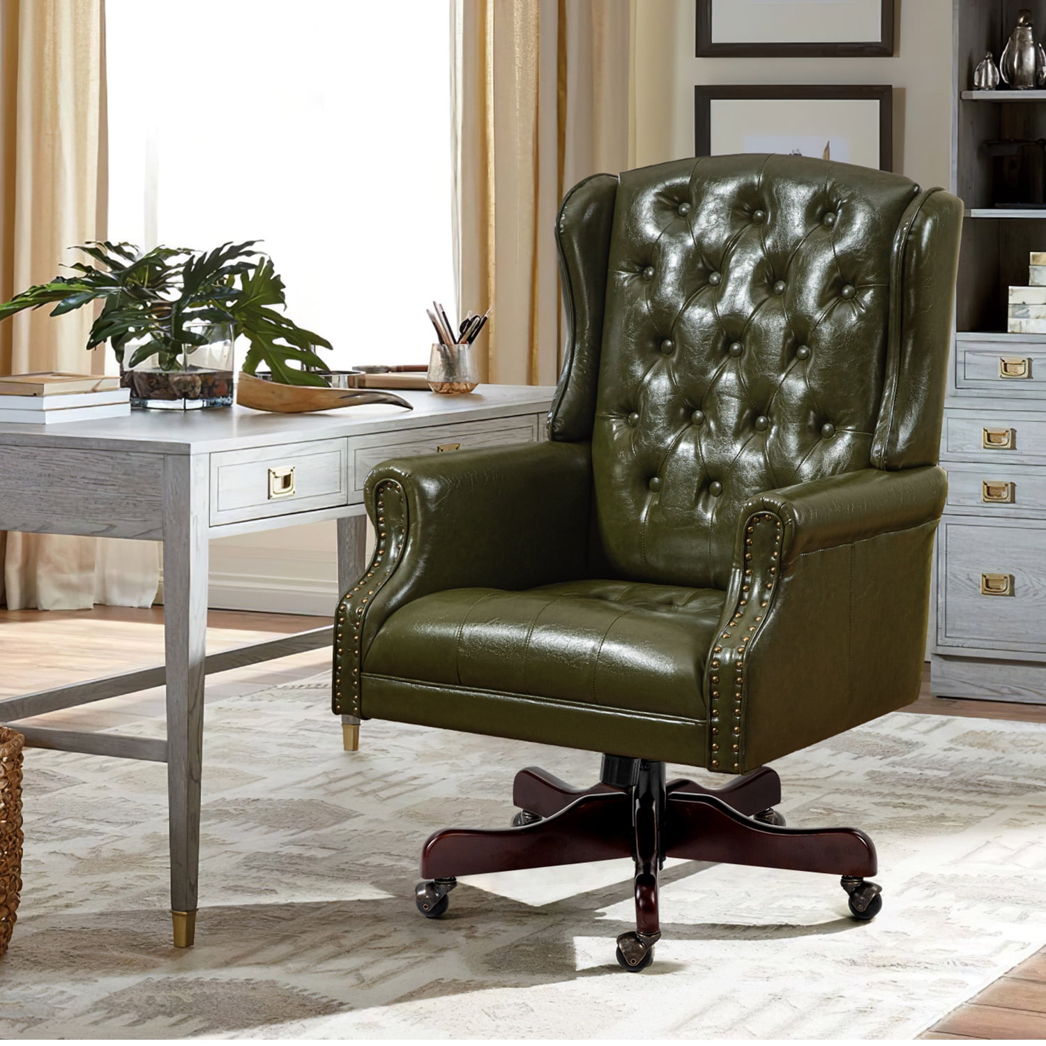 Homhum Green Office Chair | Mesh-back chairs for ecommerce - Walmart ...