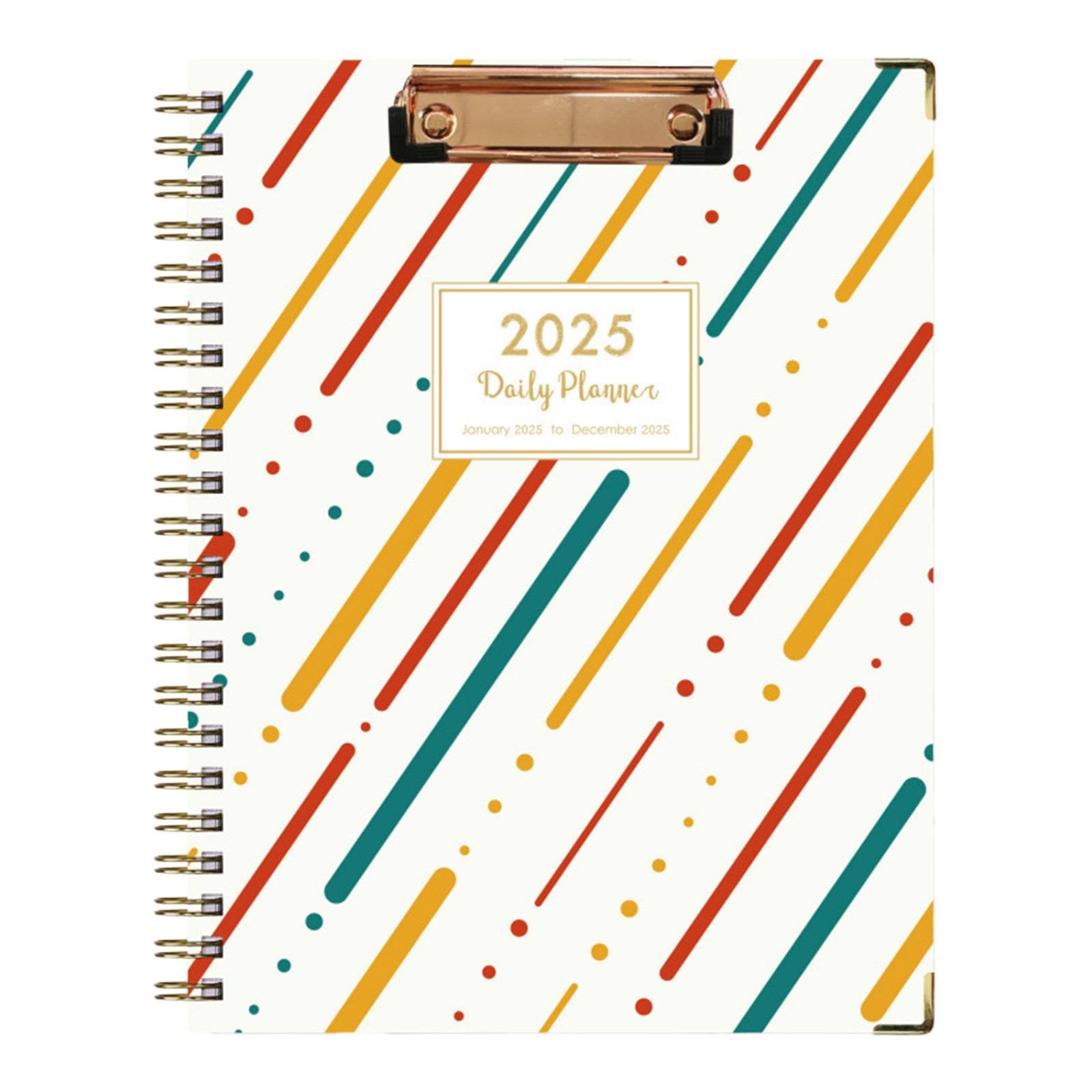 HomiTools Daily Planner Large Planners With Clipboard Daily Planner ...