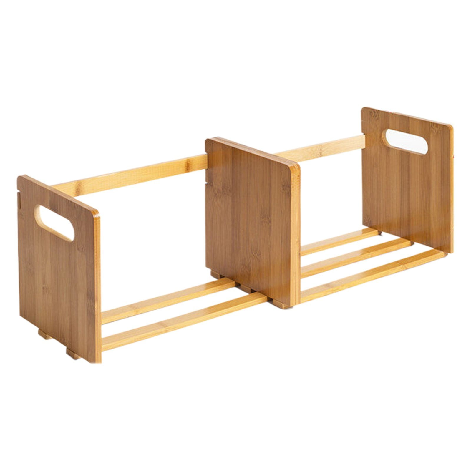 HomiTools Desktop Bookshelf With Portable Handle， Expandable Desktop ...