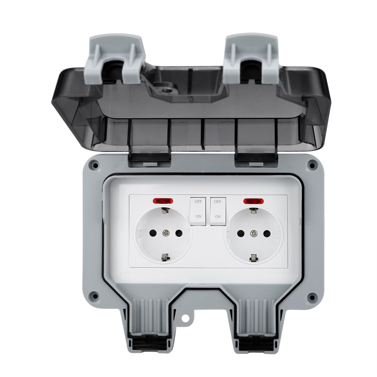 HomiTools Socket Plastic Weather-proof Outdoor Plastic Socket Weather ...