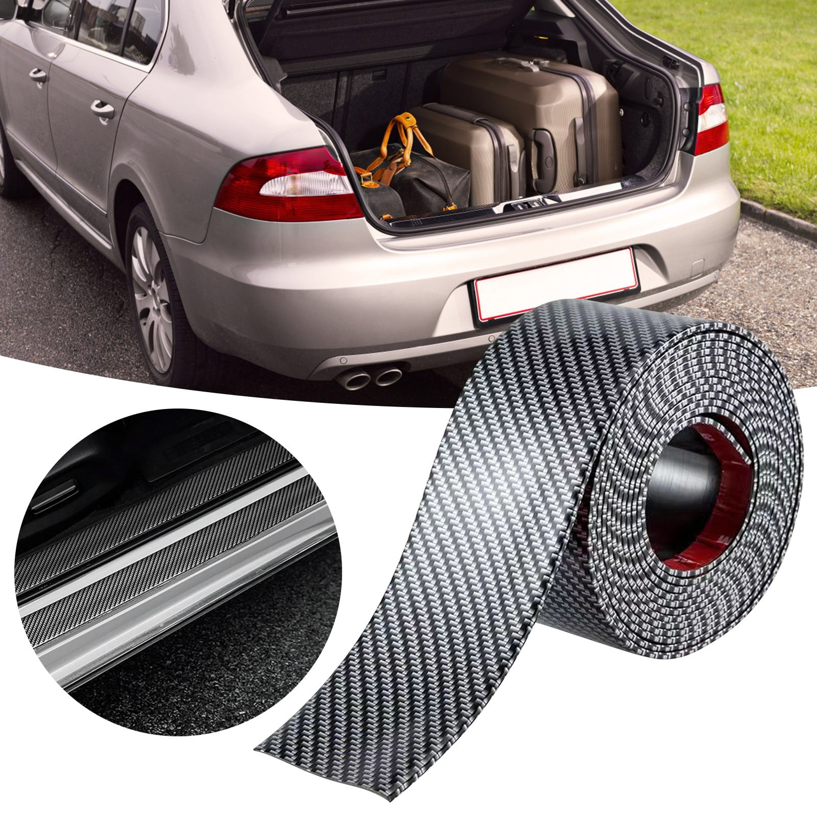 HomiTools Trim Protector Fiber Molding Strips Soft Black Decorative ...