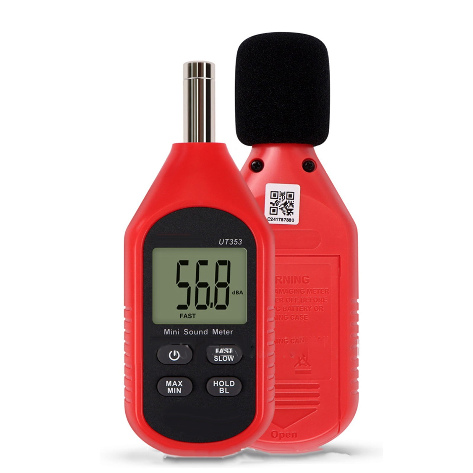 HomiTools UT353 Meter Digital Sound Meter Audio Noise Volume Measure ...