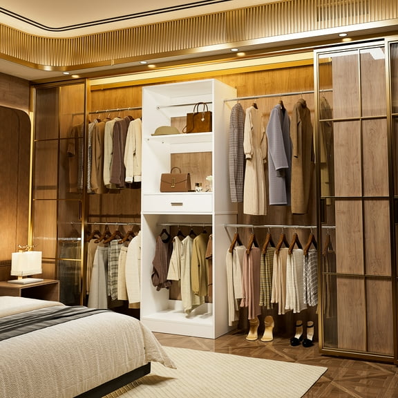 Pull Down Closet Rod Adjustable Side Mounted Closet Rod Two-way ...