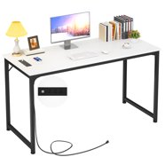 Costway 2 Tier Computer Desk PC Laptop Table Study Writing Home Office ...