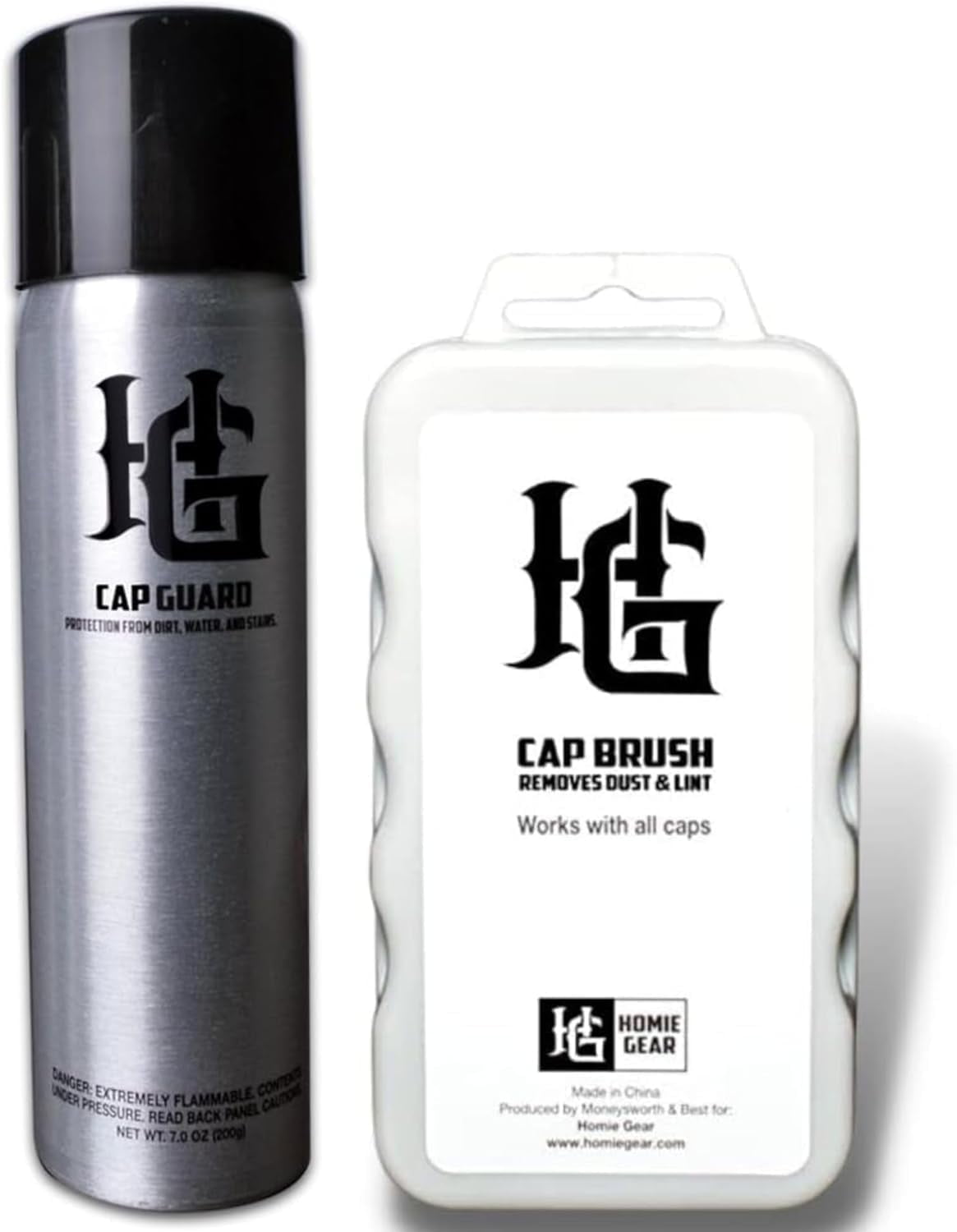 Homiegear Cap Freshener Guard Spray, Hat & Cap Guard Spray with Hat ...