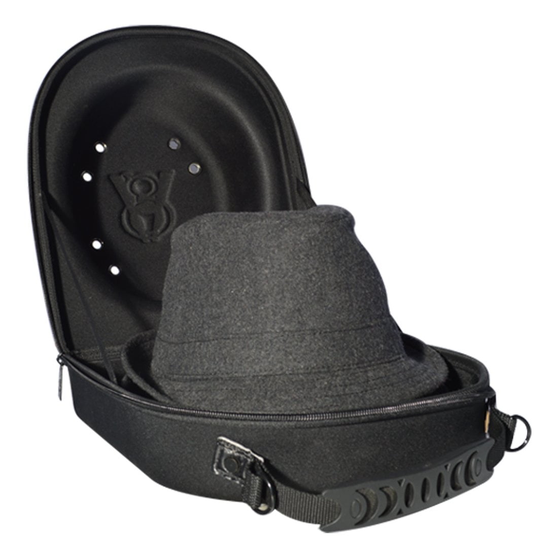 Homiegear HG Fedora Bowler Hat Cap Protection Travel Carrier Case ...
