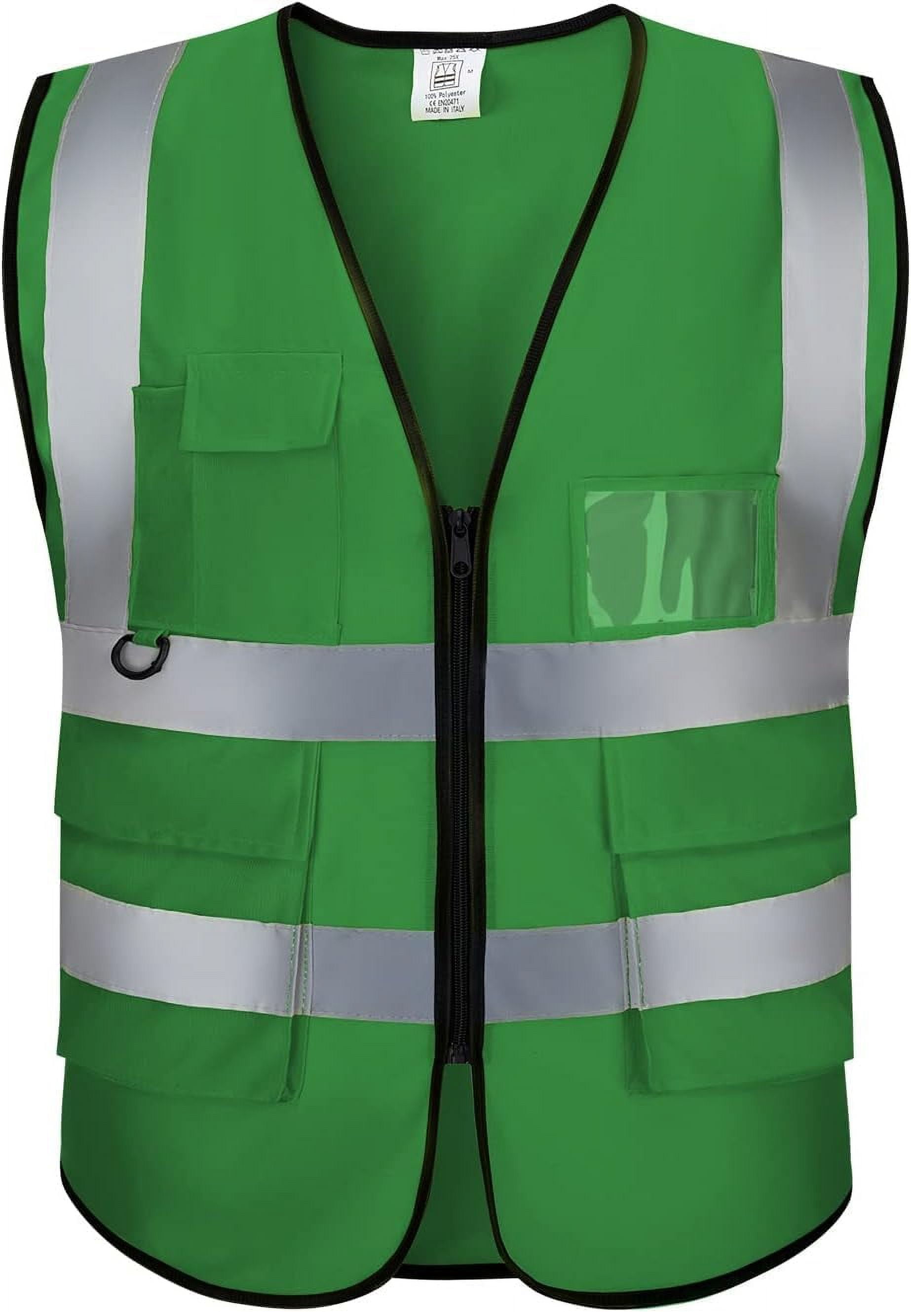 Homiegear High Visibility Reflective Safety Vest | High Visibility ...