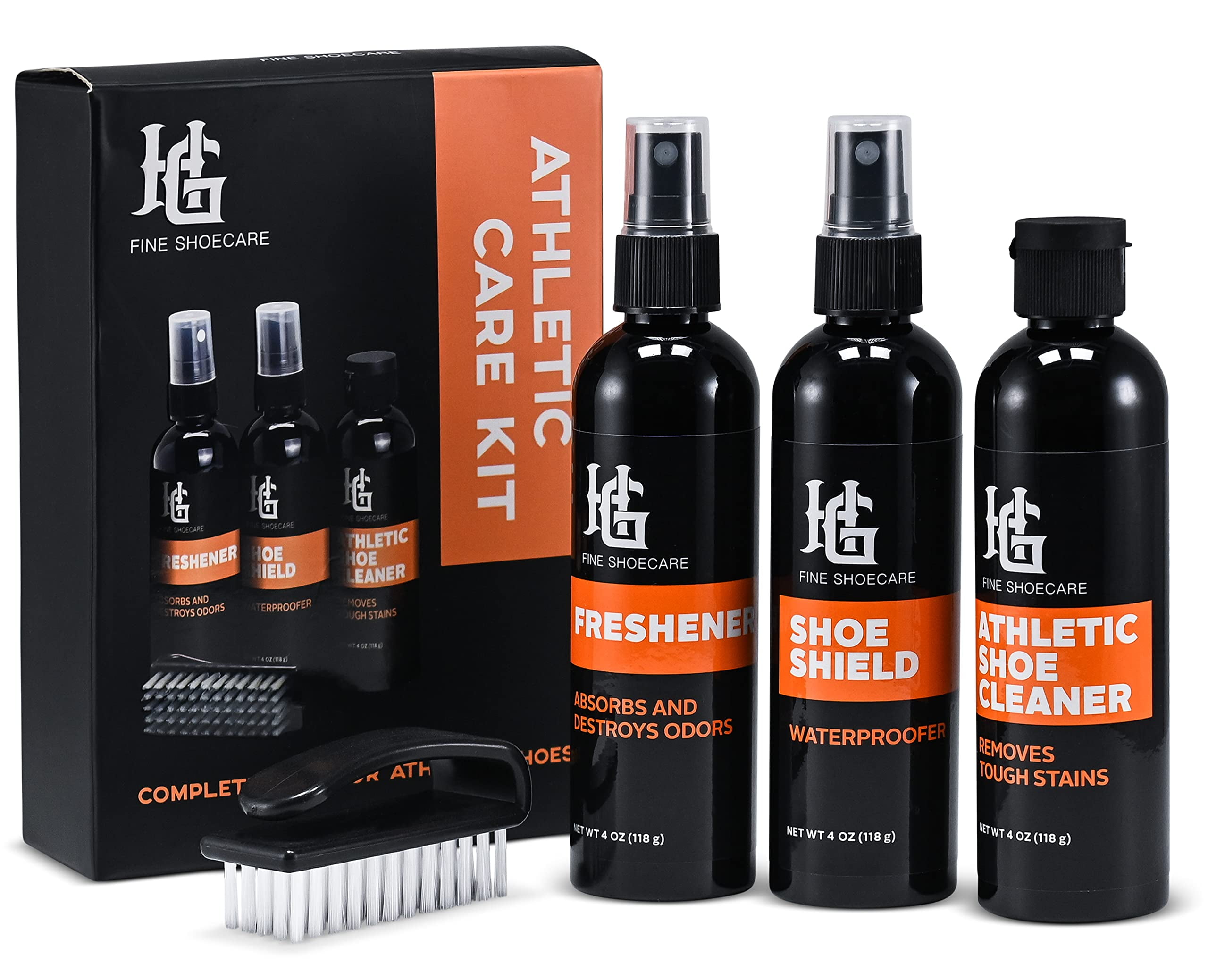 Homiegear Shoe Cleaning Kit - Shoe Freshener, Shoe Shield & Shoe ...