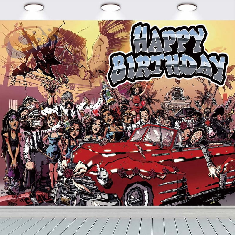 Homies Background Backdrop Party Supplies Taspestry Wall Decor Banner ...