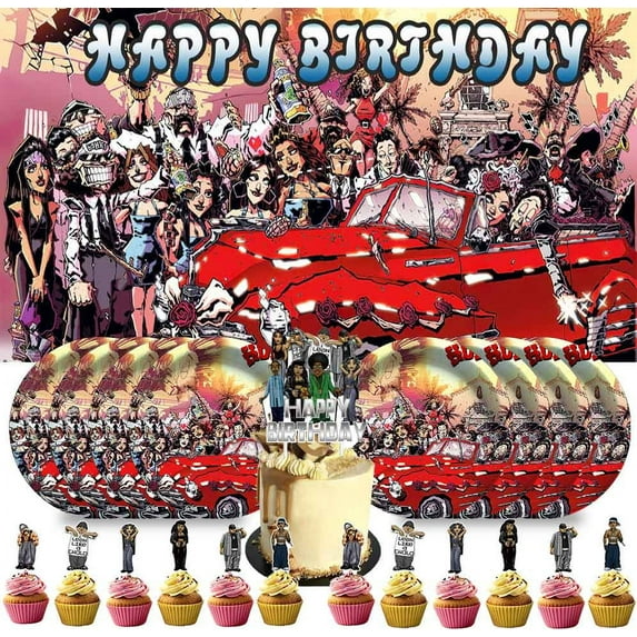 Homies Movie Party Supplies Birthday Decorations Plates Banner Kids ...