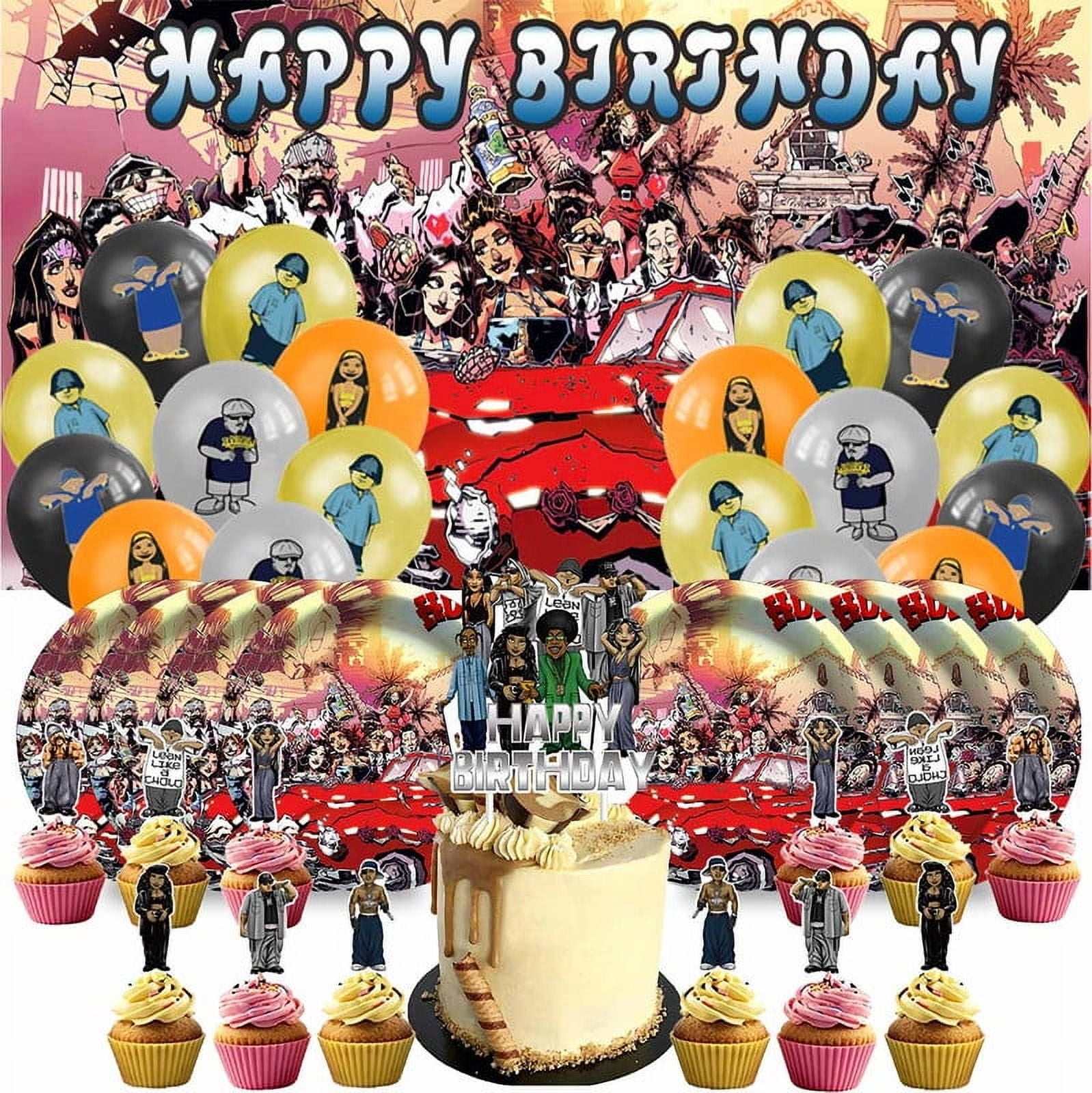 Homies Party Supplies Set Balloons Decorations Birthday Plates Cake ...