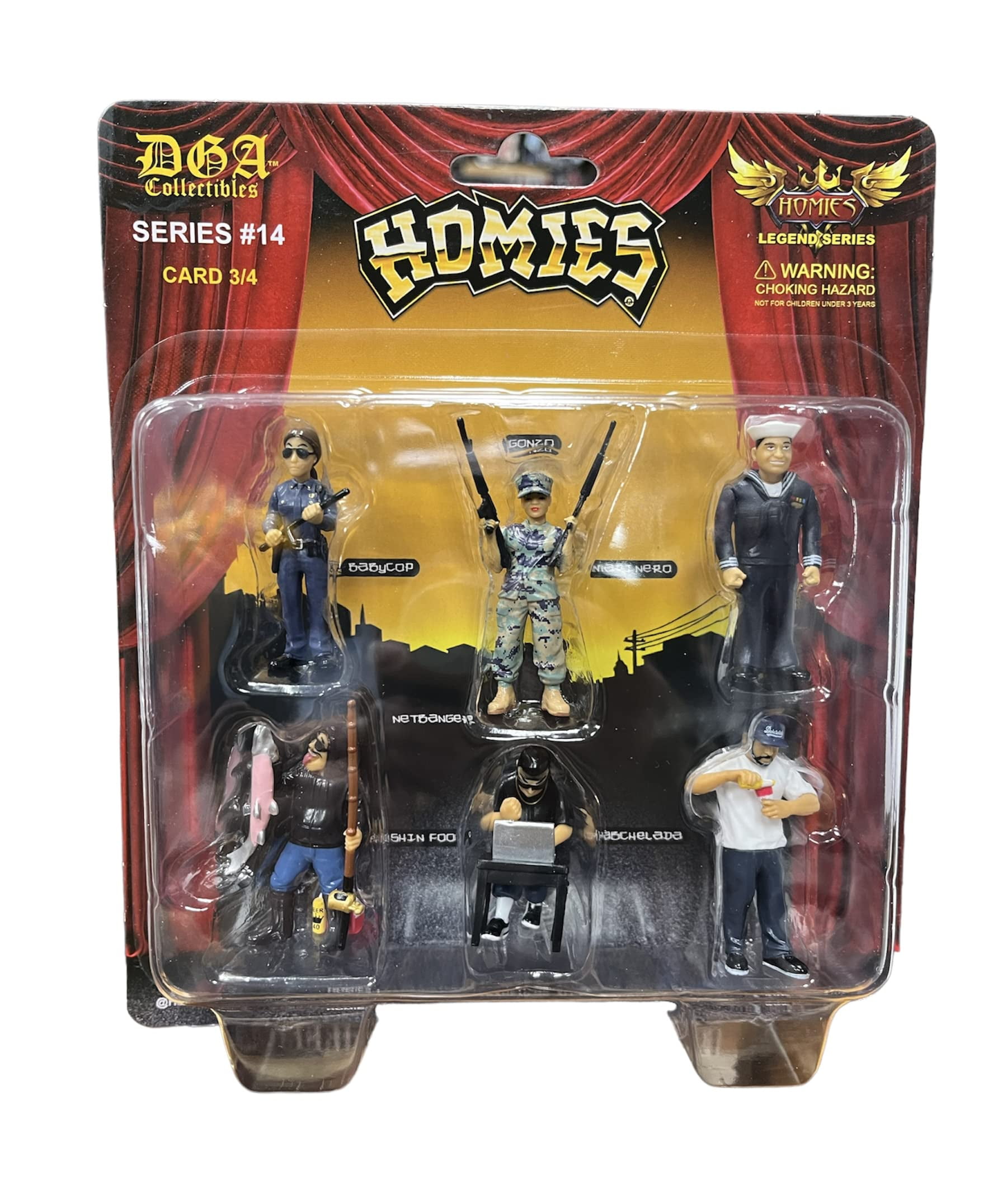 Homies Series #14 Collectible Figures Card #3 of 4 - Walmart.com