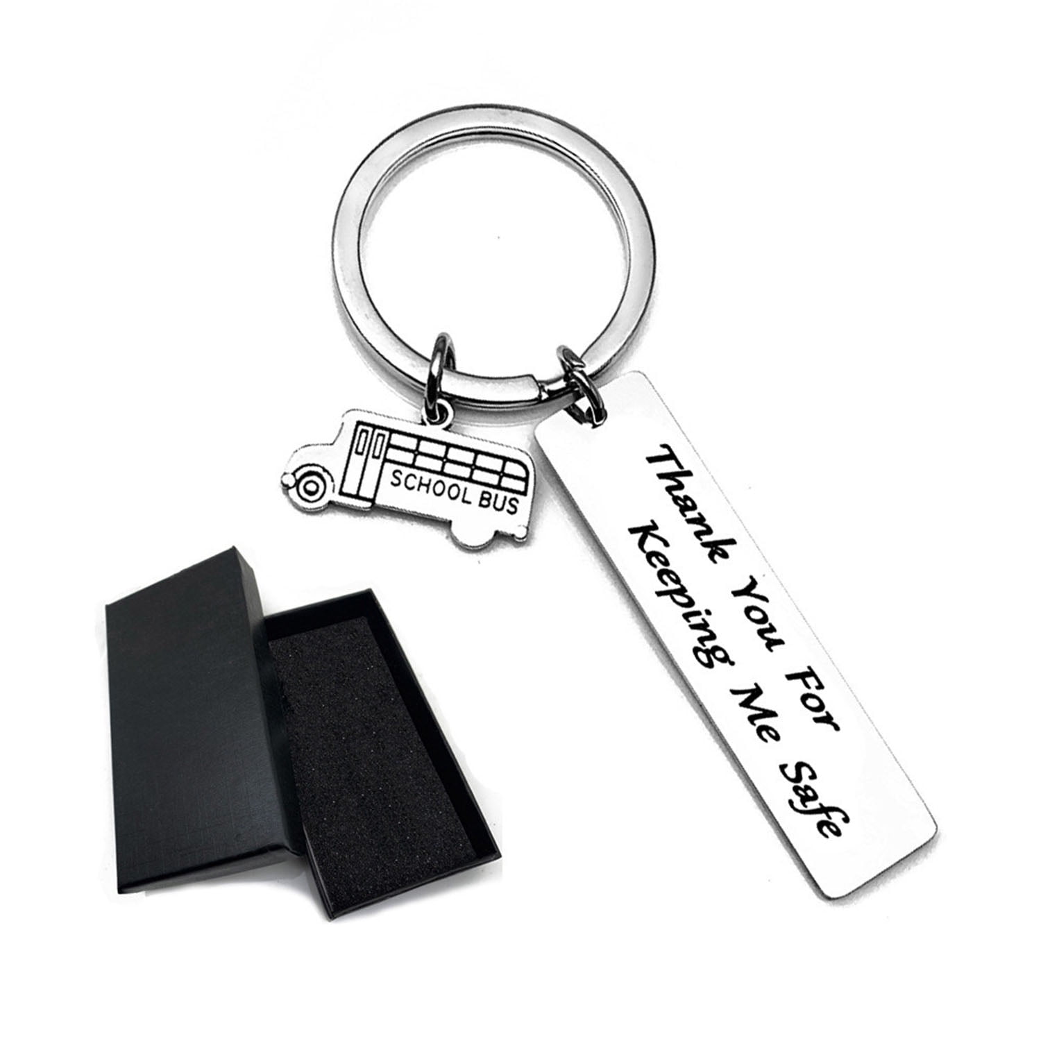Homirary School Bus Driver Keychain, Bus Driver Appreciation Gift, 1pc ...