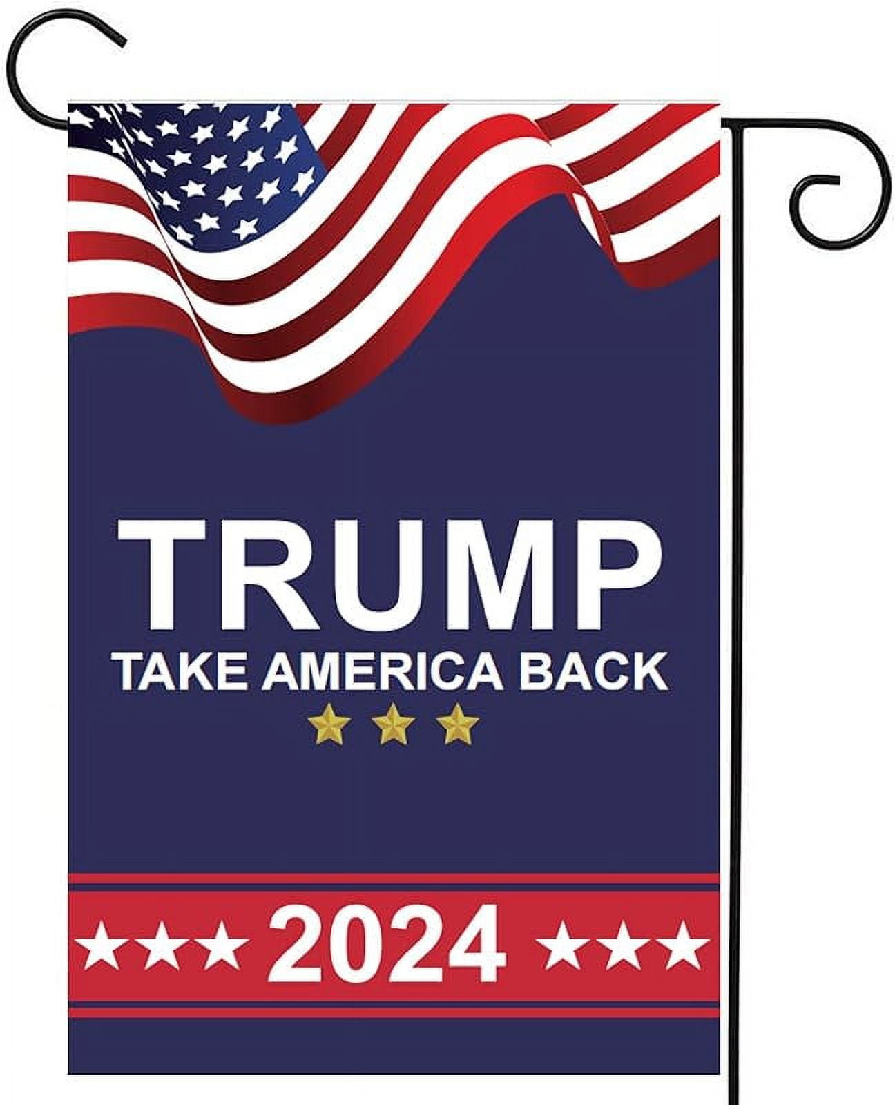 Homissor Donald Trump 2024 House Flags- TAKE American Back - Double ...