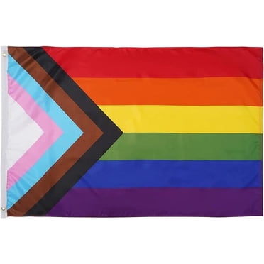 Anley Rainbow String LGBT Flags 32pcs - 4 Mixed Flag Banners with ...