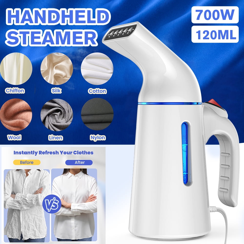 HoLife 700W Portable Handheld Steamer for Garment, Steamer for Clothes ...