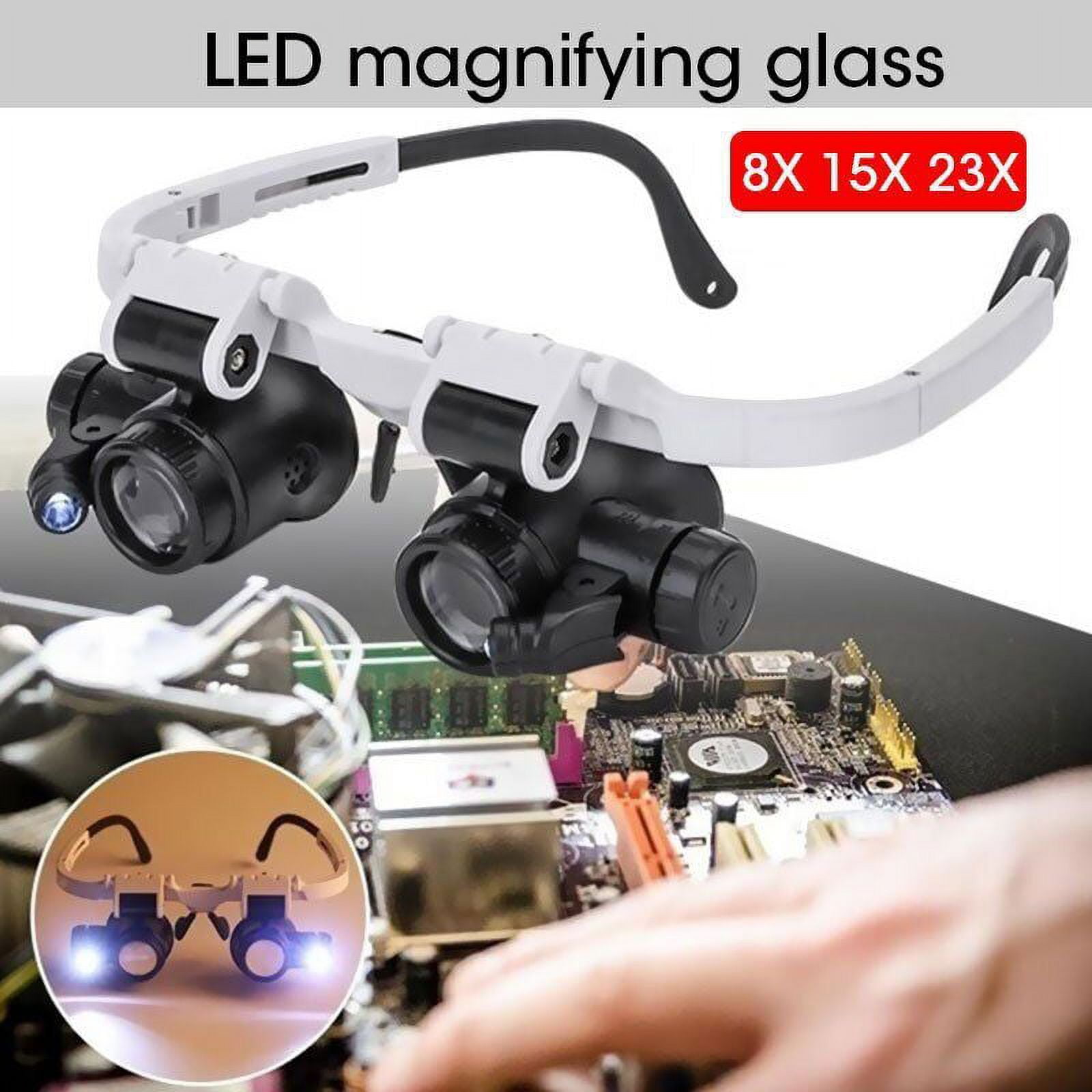 Homitt Head-mounted Magnifier Small Engraving Repair Magnifying Glass ... Homitt Head-mounted Magnifier Small Engraving Repair Magnifying Glass ...