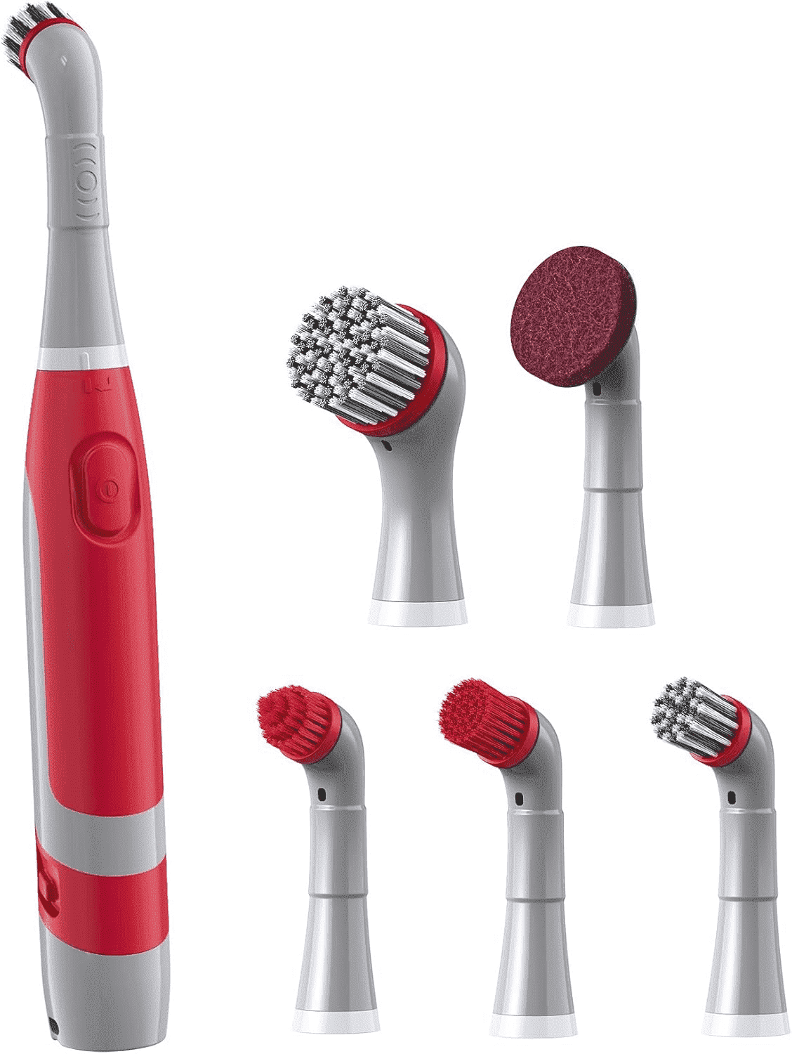 Homitt Electric Spin Scrubber, Cordless Lightweight Cleaning Brush, 5 ...