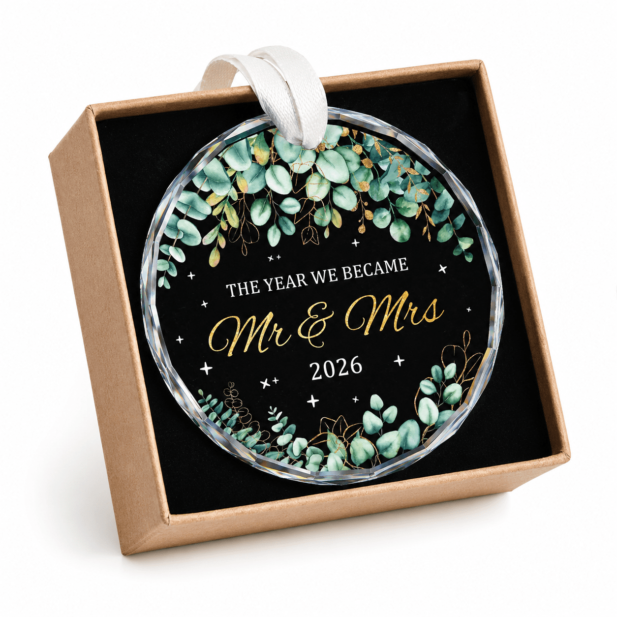 Homivra Wedding Gifts for Couples 2026, Premium Crystal Glass First ...