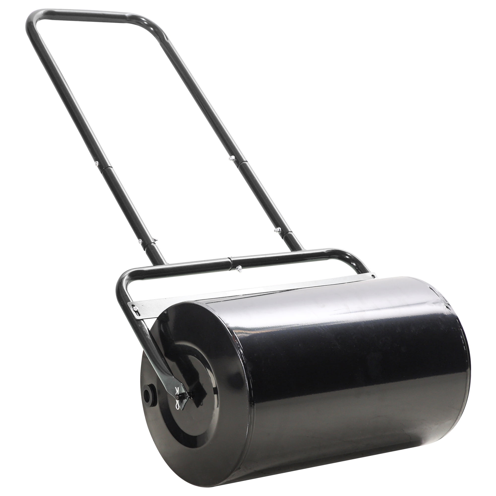 Homiyad 20-Inch Push/Tow Behind Lawn Roller Filled with 10 Gal Water or ...
