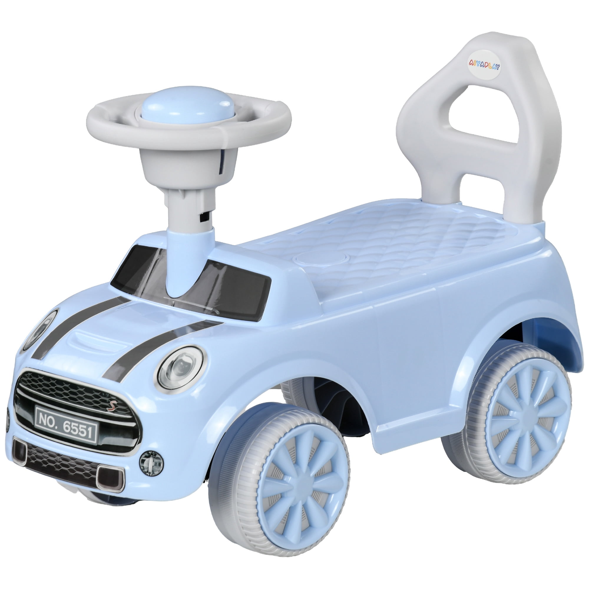Homiyad Foot to Floor Toddler Ride on Toy, Sliding Car w/ Horn, No Tip ...