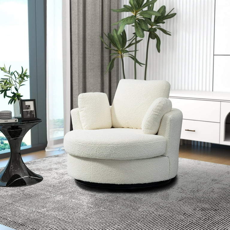 Extra Large Round Sofa Chair | Baci Living Room