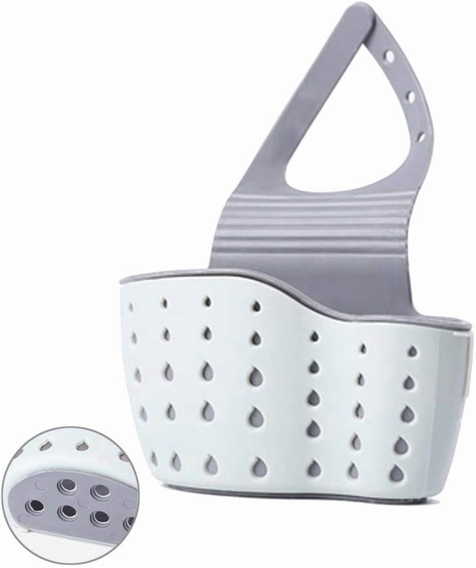 Homlyo Full Drain Hole Quick Dry Sink Organizer Basket, Hanging PP ...