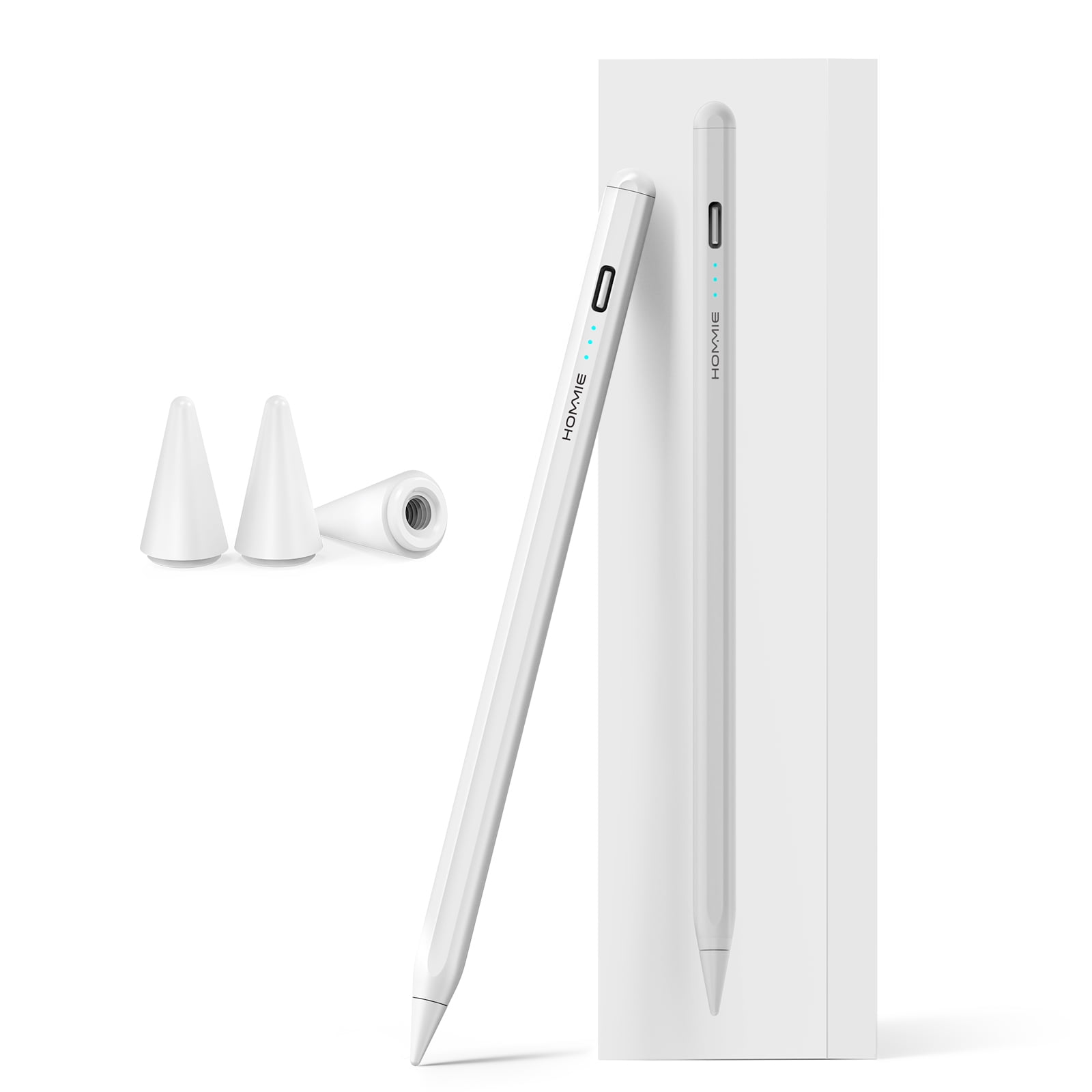 Hommie Stylus Pen, 2nd Gen Stylus for iPad 2018-2023, Fast Charging ...