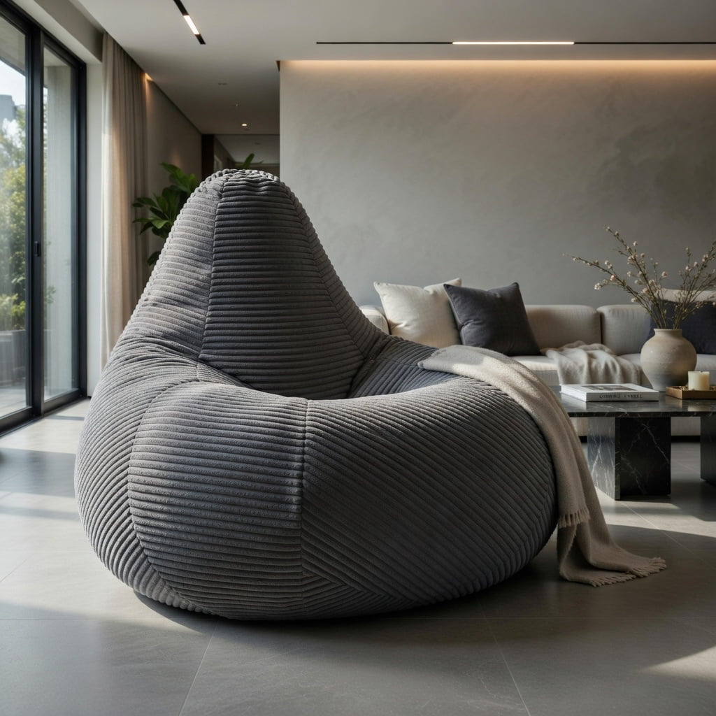 Hommoo Bean Bag Sofa Chair Lazy Sofa Chair, Ultra Soft Lazy Sofa with ...