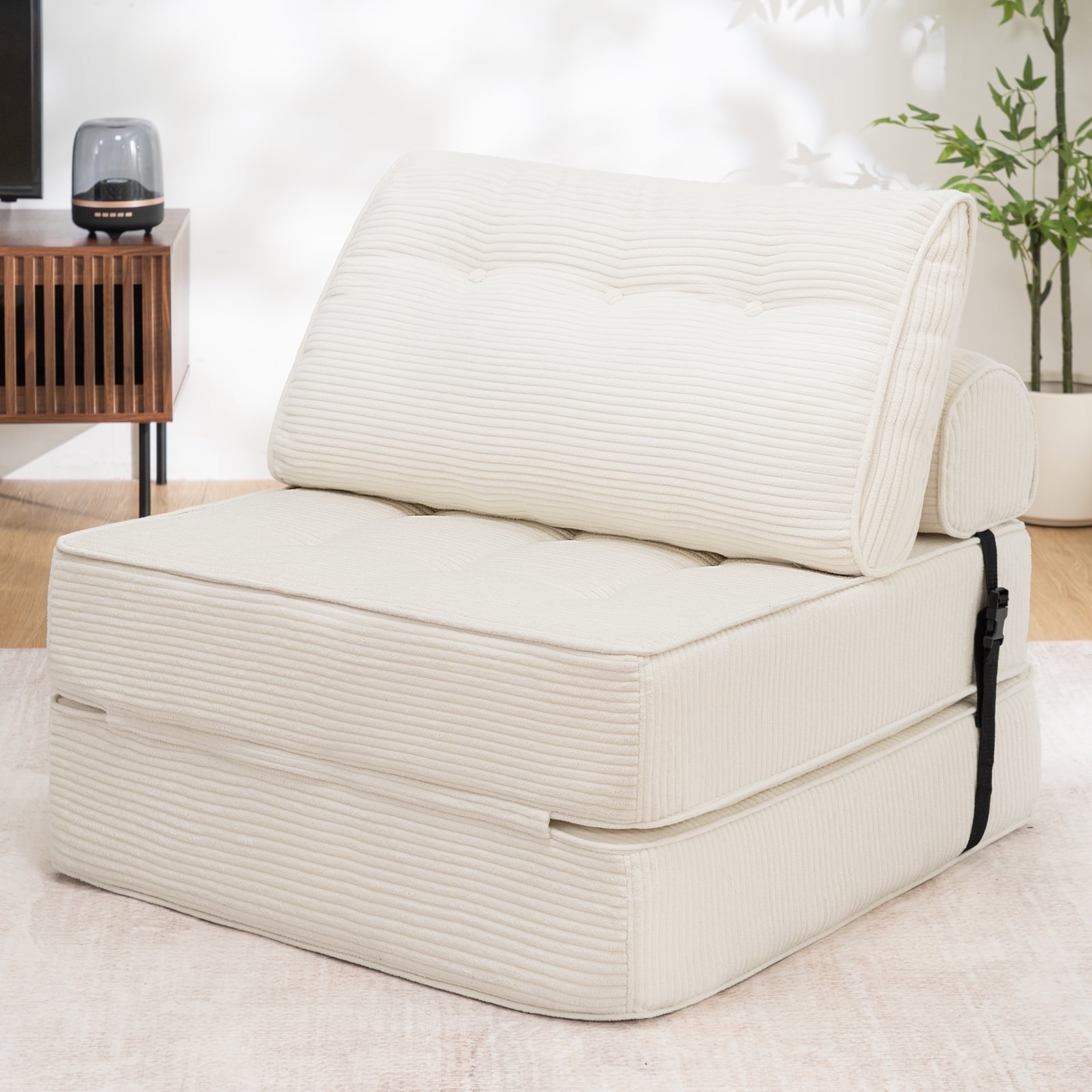 Hommpa Folding Sofa Bed Foldable Couch Bed Convertible Futon Chair with ...
