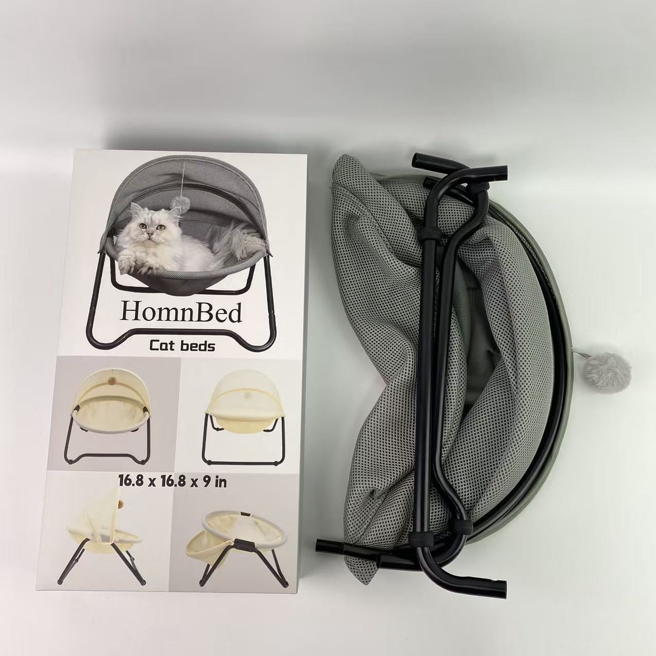 HomnBed Cat beds,Cat Bed Dog/Pet Hammock Bed Free-Standing Cat Sleeping ...