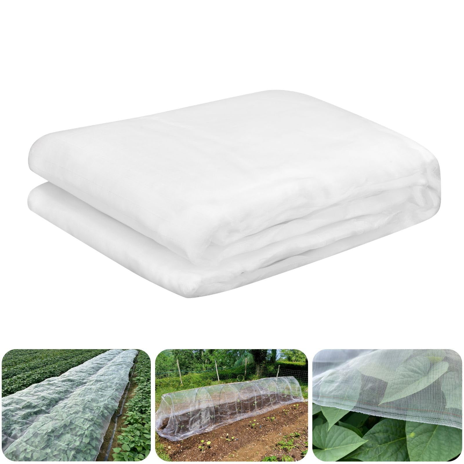 Homoda Garden Netting Pest Barrier, 10ft x 50ft Cicada Netting for ...