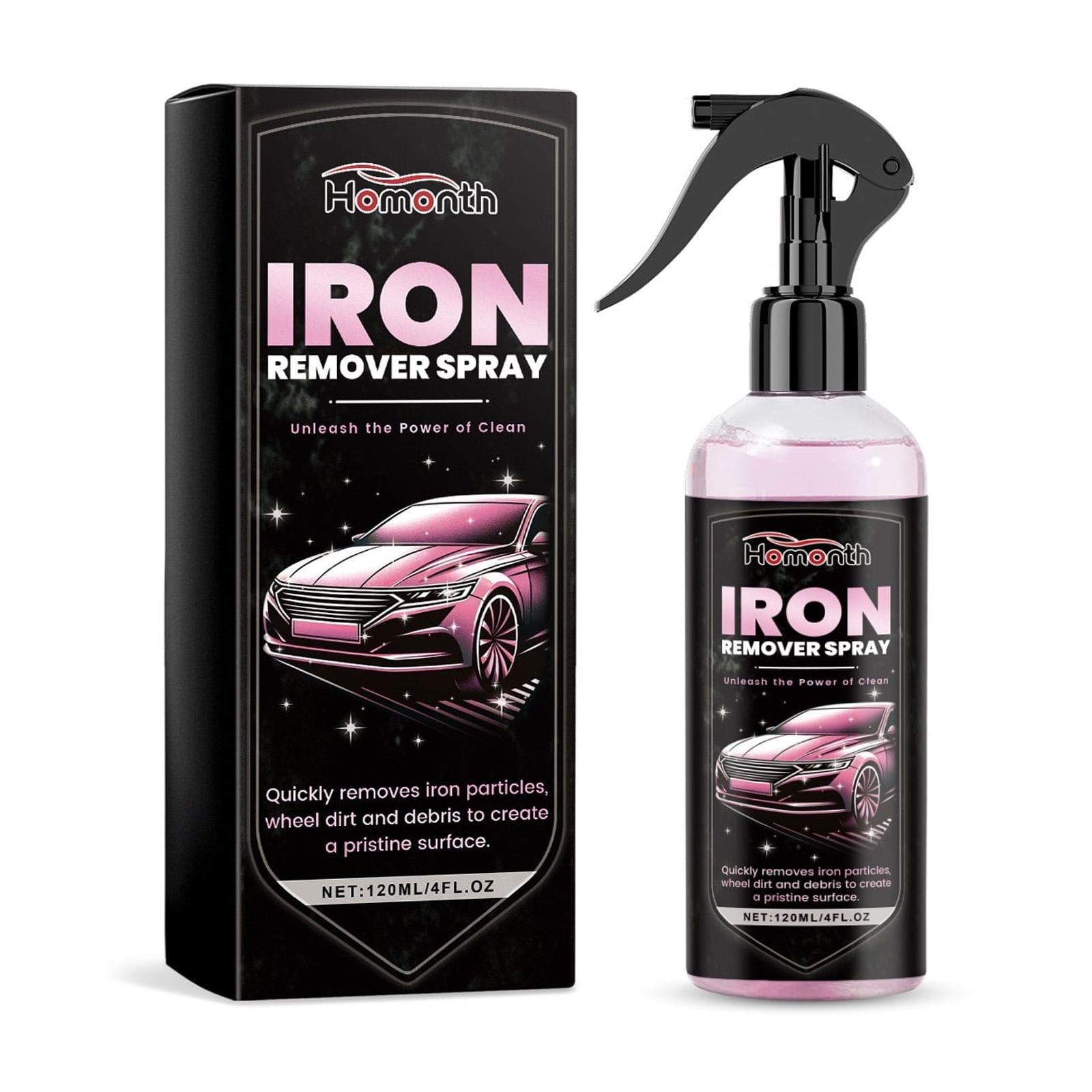 Homonth Iron Remover Spray, Vehicle Rust Polishing Cleaning ...