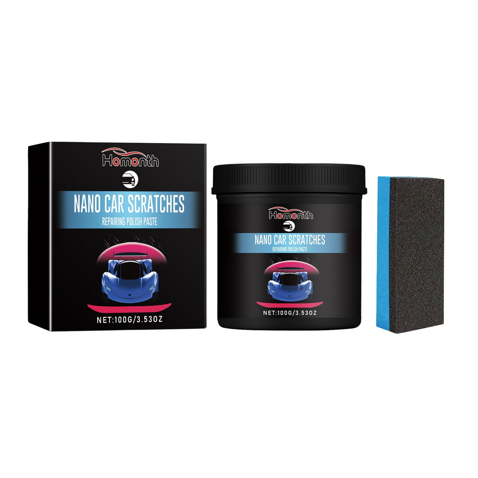 Homonth Nano Car Scratches Repairing Polish Paste, Refurbished ...