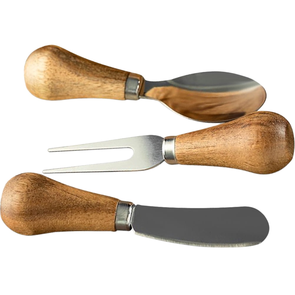 Homoyoyo Cheese Serving Set Stainless Steel Cheese Cutters 1 Set ...