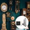 Homoyoyo 1 Set Clock Hands and Motor Kit Black Wood Plastic for Wall ...