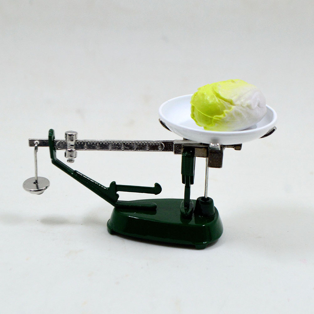 Homoyoyo 1 Set Metal Balance Scale Toy Dollhouse Accessories For ...