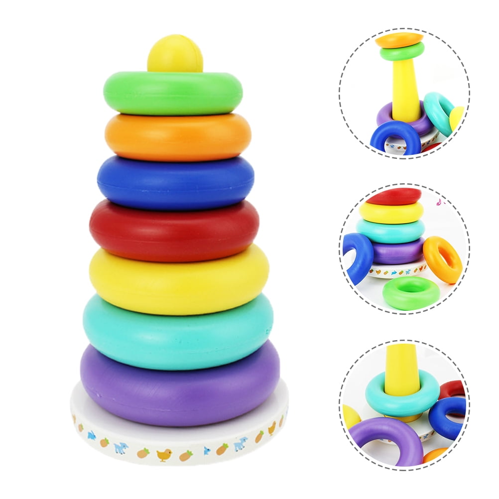 Homoyoyo 1 Set Ring Stacking Game Educational Early Cognitive ...
