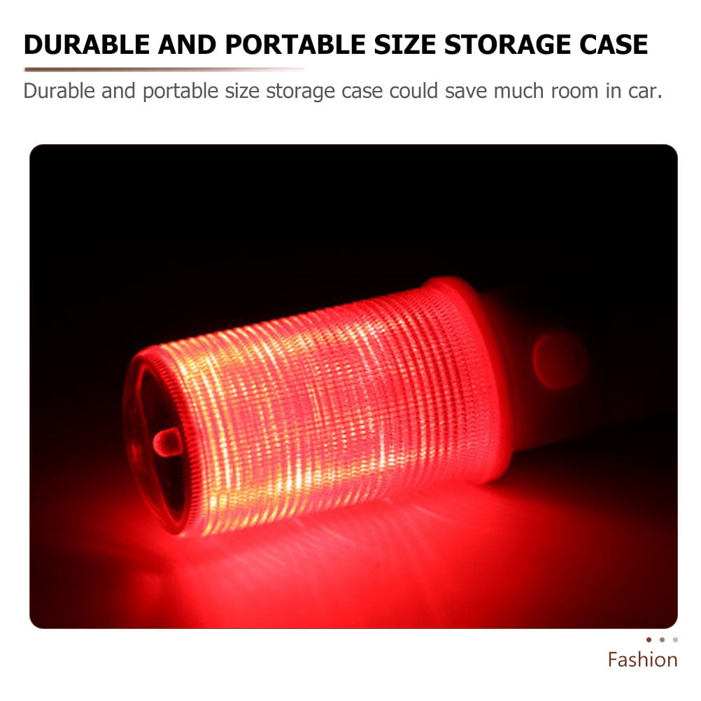 Homoyoyo 1 Set Safety Beacons Red with Magnetic Adsorption for Car and ...