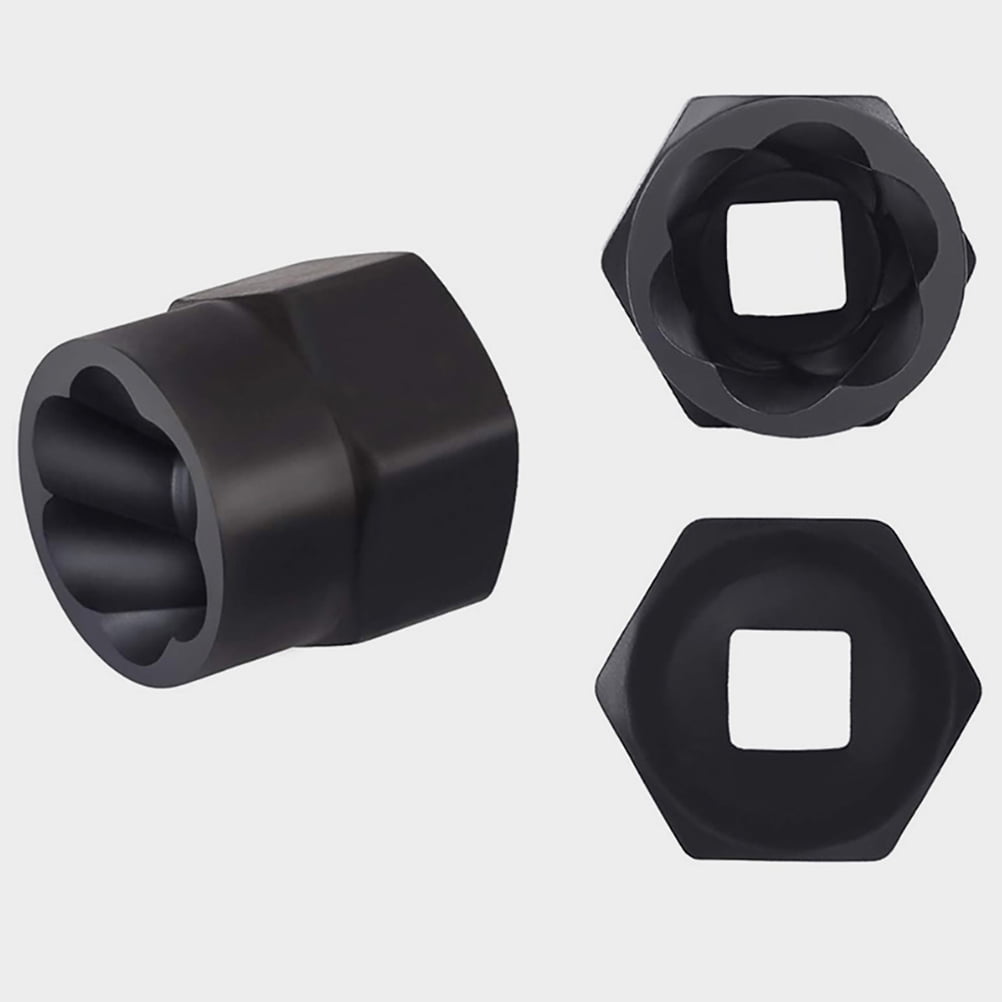 Homoyoyo Bolts Remover Lug Nut Remover Set Black Chromium Molybdenum ...