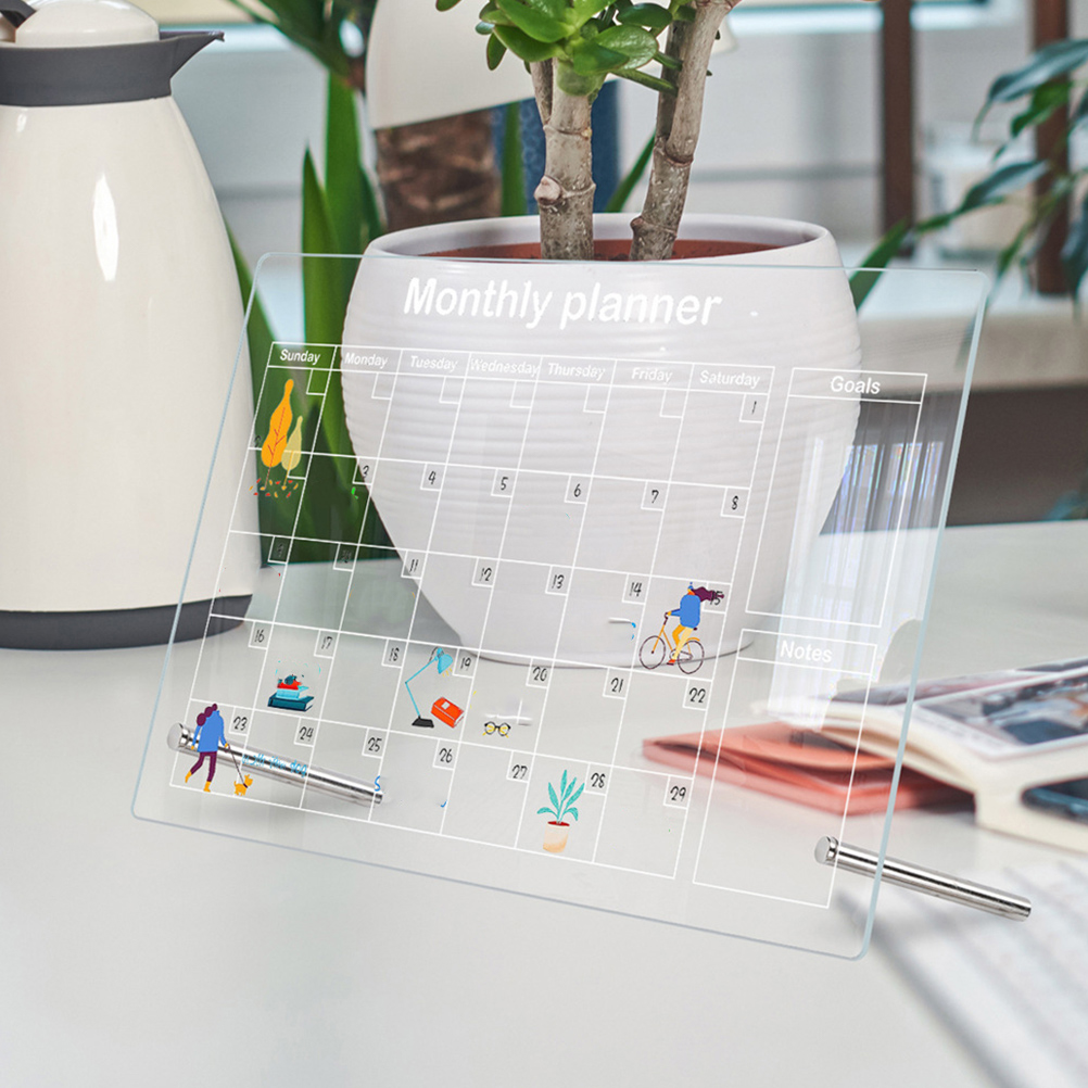 Homoyoyo 1 Set of Portable Whiteboard Notepad for Office Staff ...