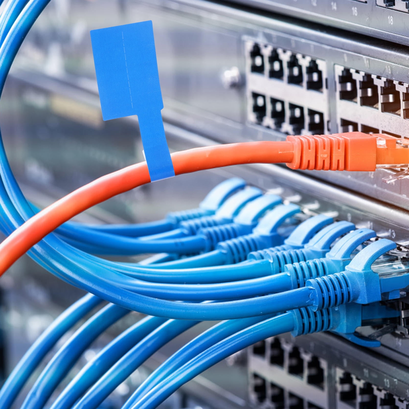 Homoyoyo Multicolor Cable Labels Waterproof Synthetic Paper Anti-Stain ...